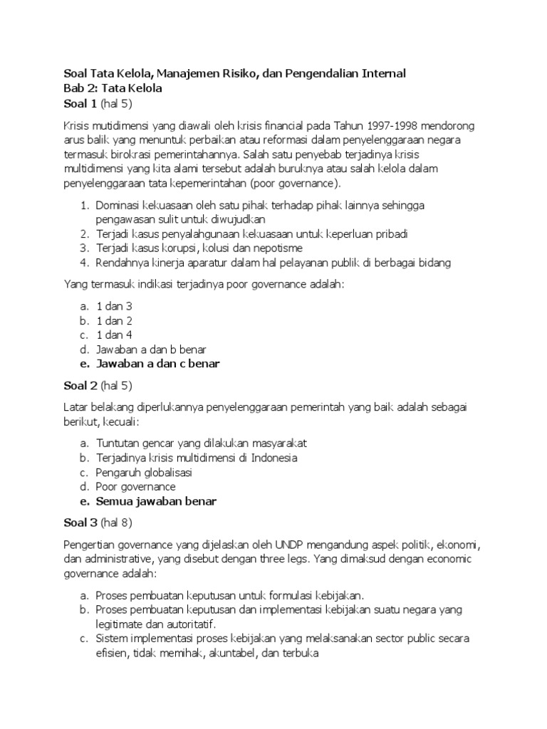 Soal TKMRPI Final Fix | PDF