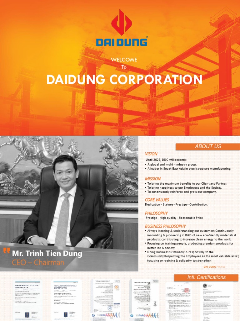 Daidung Corporation: Welcome To | PDF | Economies | Nature