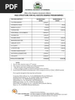 Fees Structure 20212022 PDF | PDF | Banks | Cheque