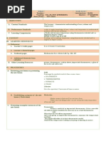 Espiloy COT DLP Math 5 Q4 | PDF | Learning | Educational Technology
