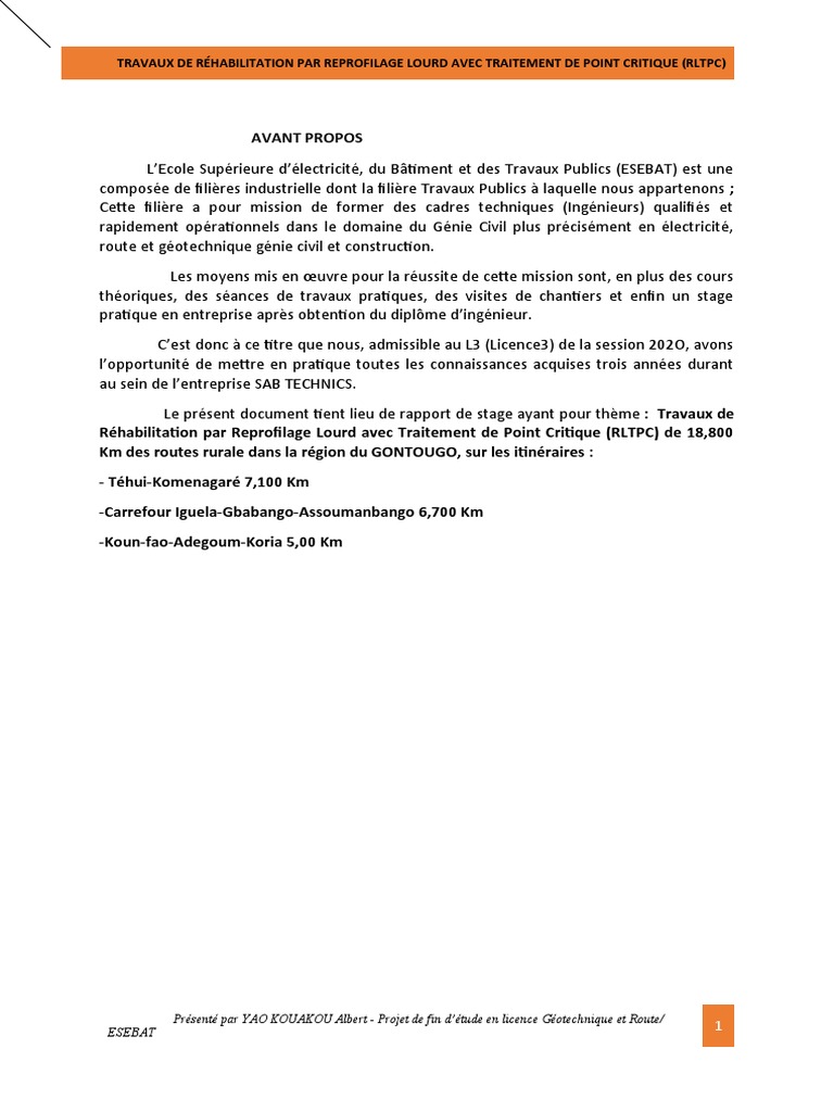 Réhabilitation par Reprofilage Lourd | PDF | Béton | Génie géotechnique