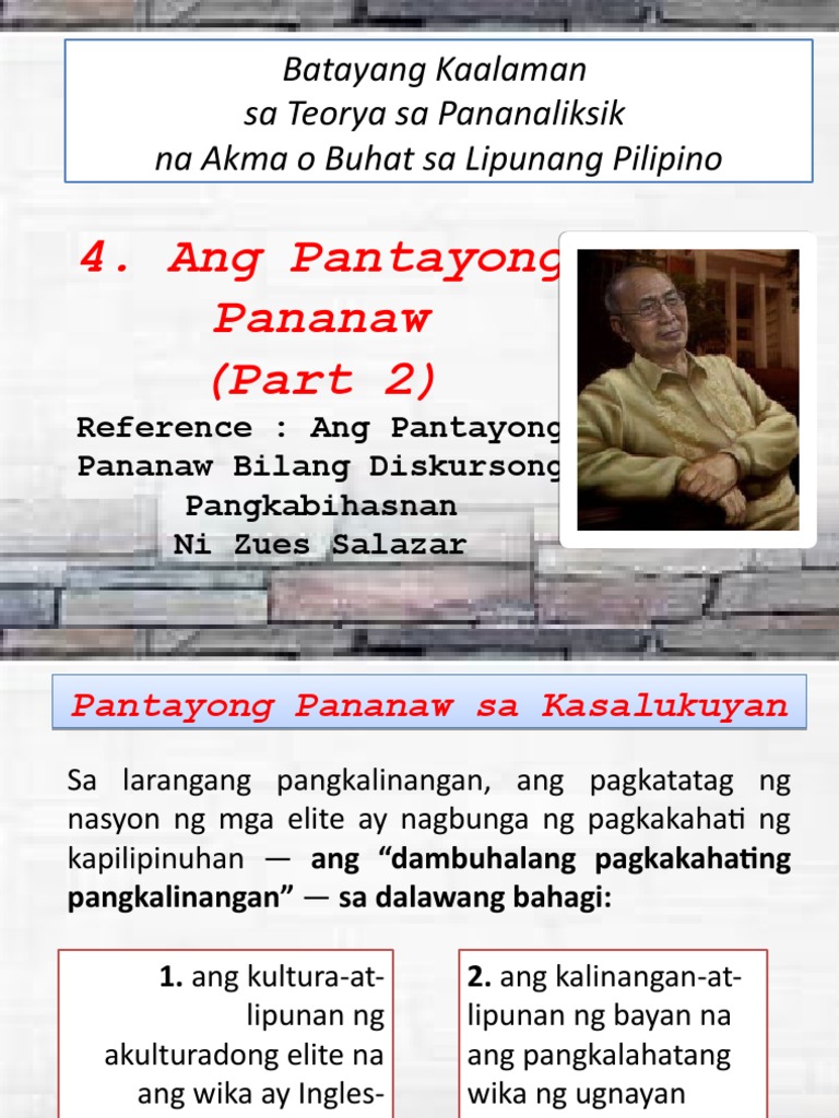 Ang Pantayong Pananaw PART 2 Powerpoint | PDF