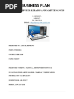 Example Business Plan Internet Cafe | PDF | Internet | Pricing