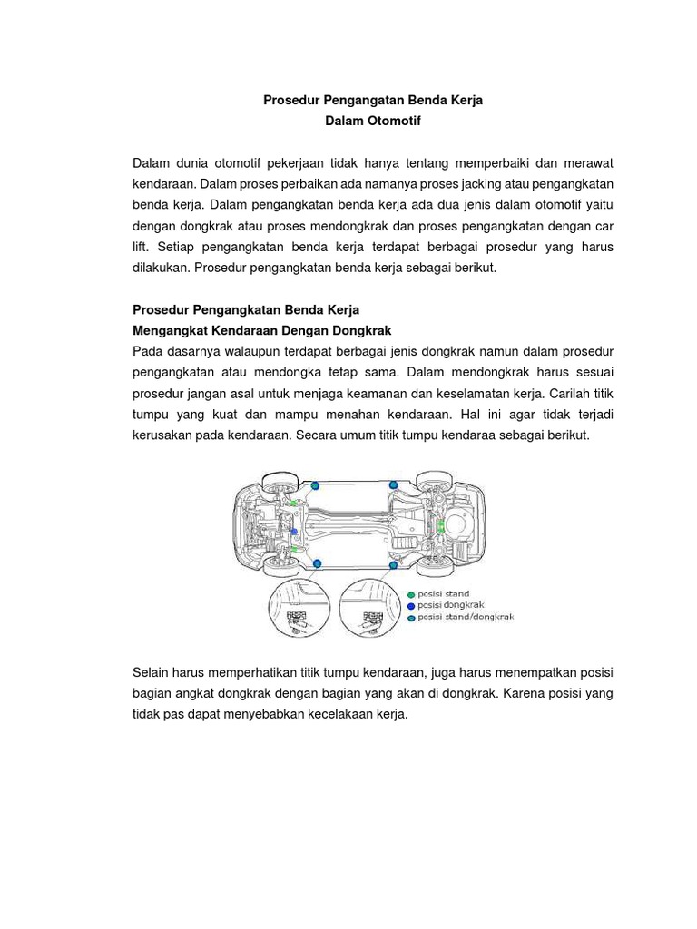Materi Pengangkatan Benda Kerja | PDF