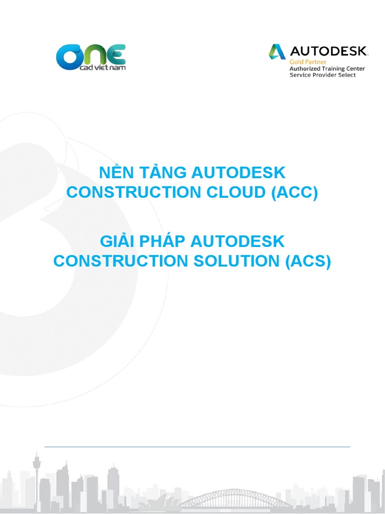 OneCAD VN - Nền tảng Autodesk Construction Cloud và Giải pháp Autodesk ...