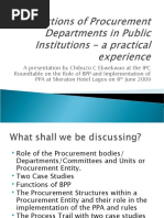 2024 BPP Procurement Training Nomination | PDF | Procurement | Governance