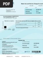 Thames Water Bill | PDF | Water Supply | Credit Bureau
