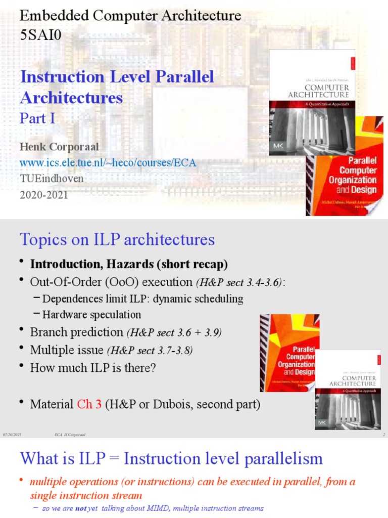 ILP-Architectures Part I | PDF | Electronic Design | Computer Programming