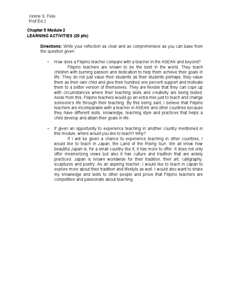 Module 5 Chapter 2 Prof Ed 2 | PDF