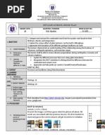 DLL Science 10 | PDF | Plate Tectonics | Earthquakes