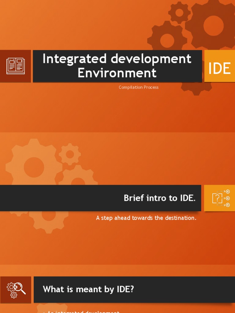 Integrated Development Environment | PDF