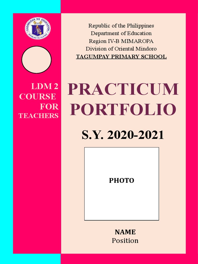 LDM Practicum Portfolio Editable Template | PDF | Lesson Plan | Educational Technology