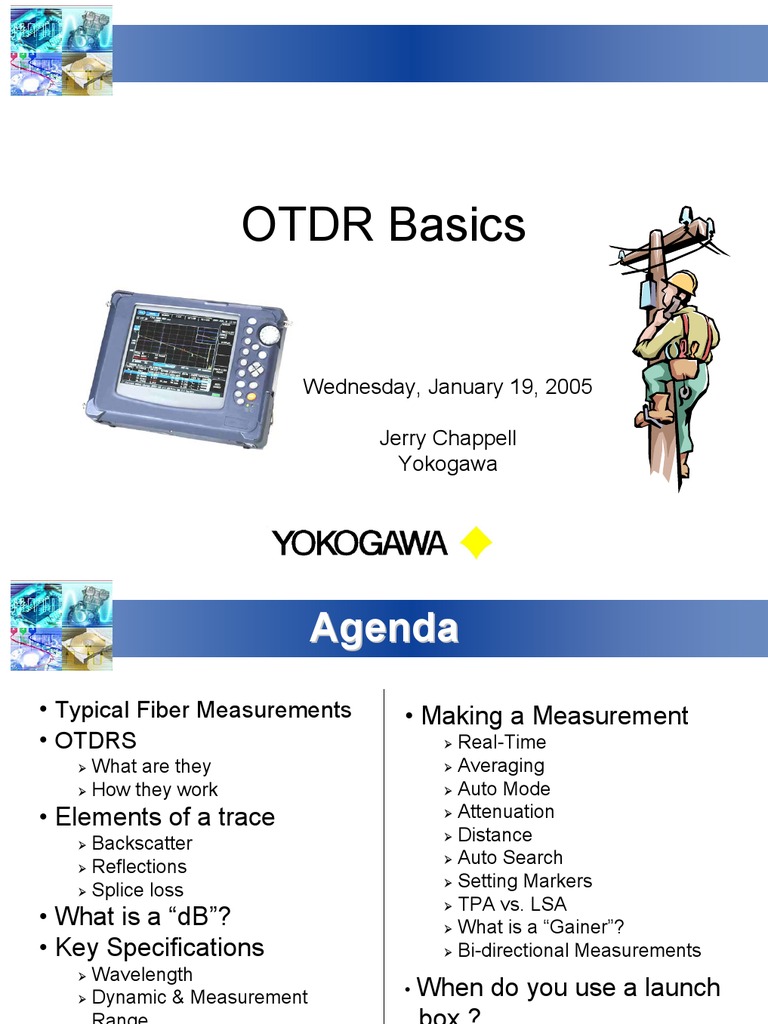 Fiber Optic Test OTDR | Download Free PDF | Optical Fiber | Decibel