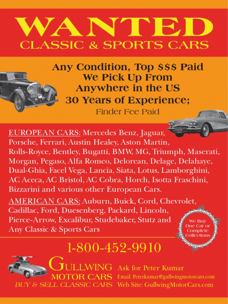 Old Cars Weekly - Preview or Sample Edition | PDF | Chevrolet | Industries