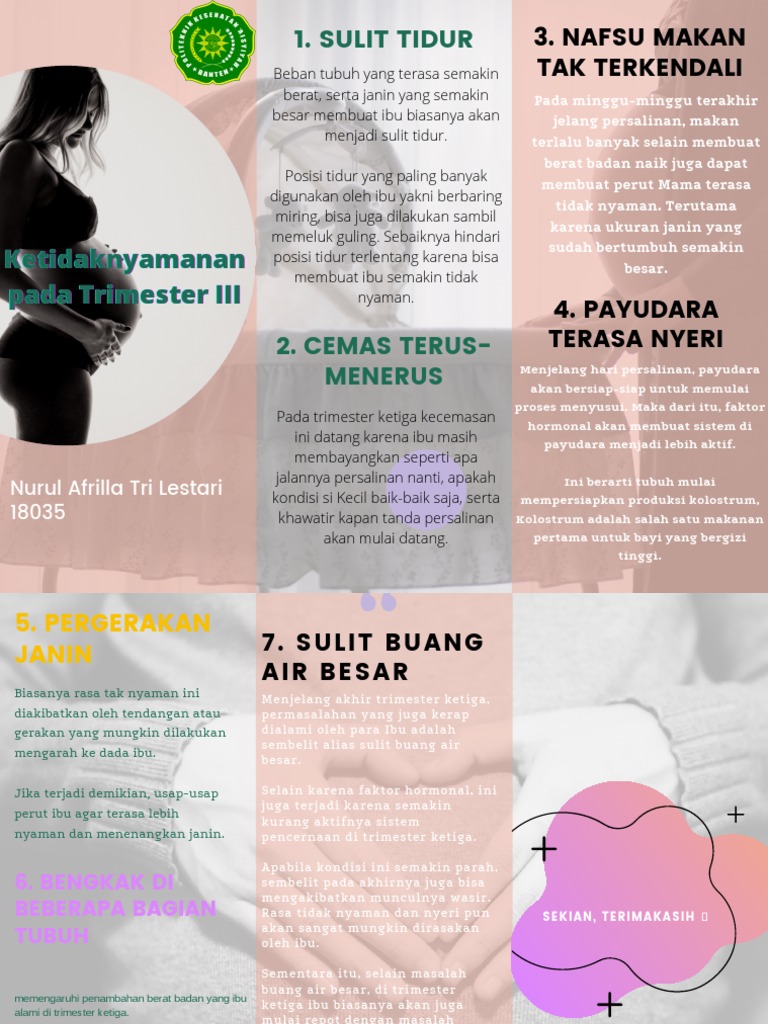 Leaflet Ketidaknyamanan TM 3 | PDF