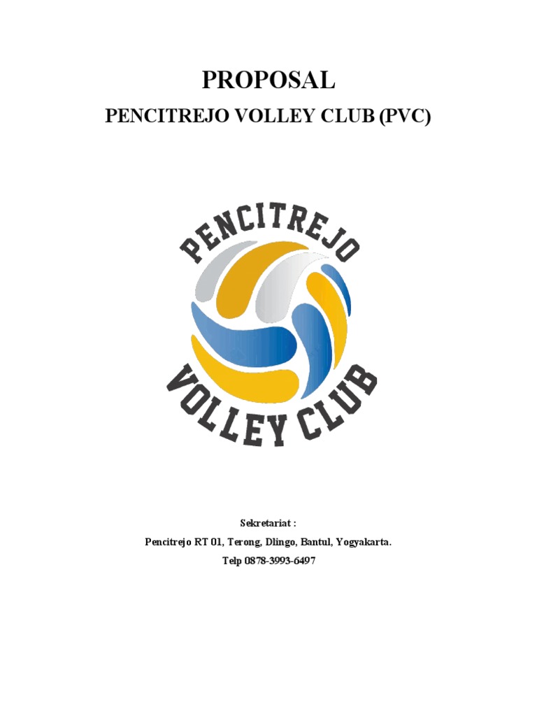 Proposal Bola Volly | PDF