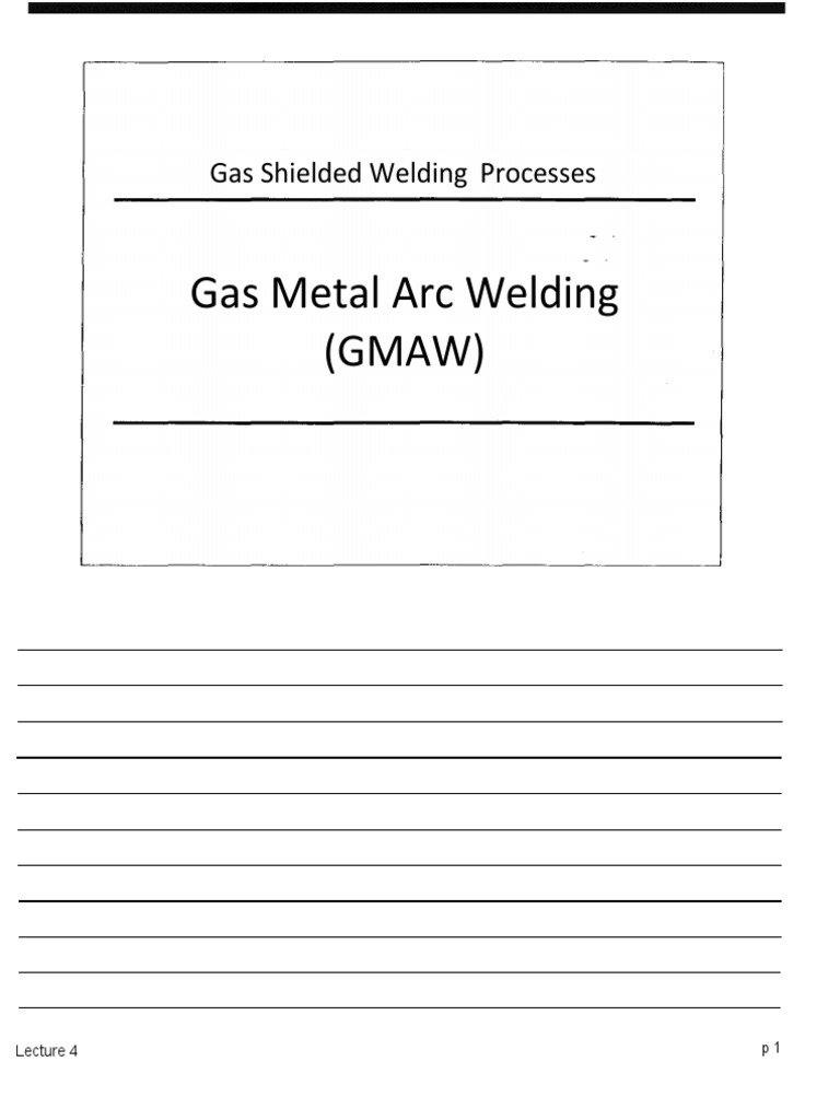 GTAW AND GMAW Welding | PDF | Welding | Construction