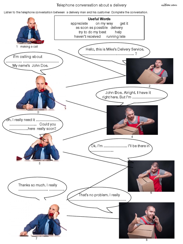 Delivery Conversation Example | PDF