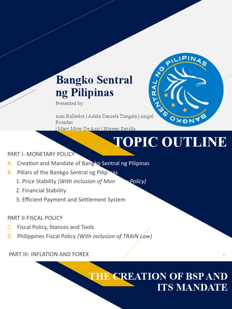 BSP Report Superduperfinal | PDF | Fiscal Policy | Monetary Policy