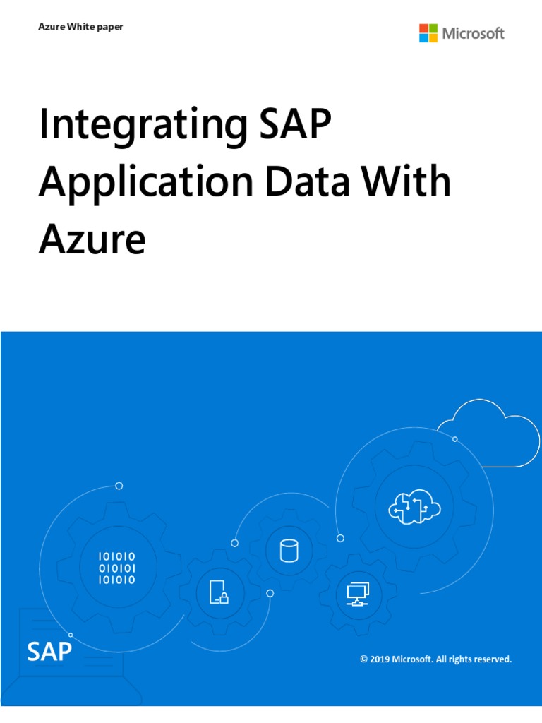 Integrating SAP Application Data With Azure | PDF | Microsoft Azure ...