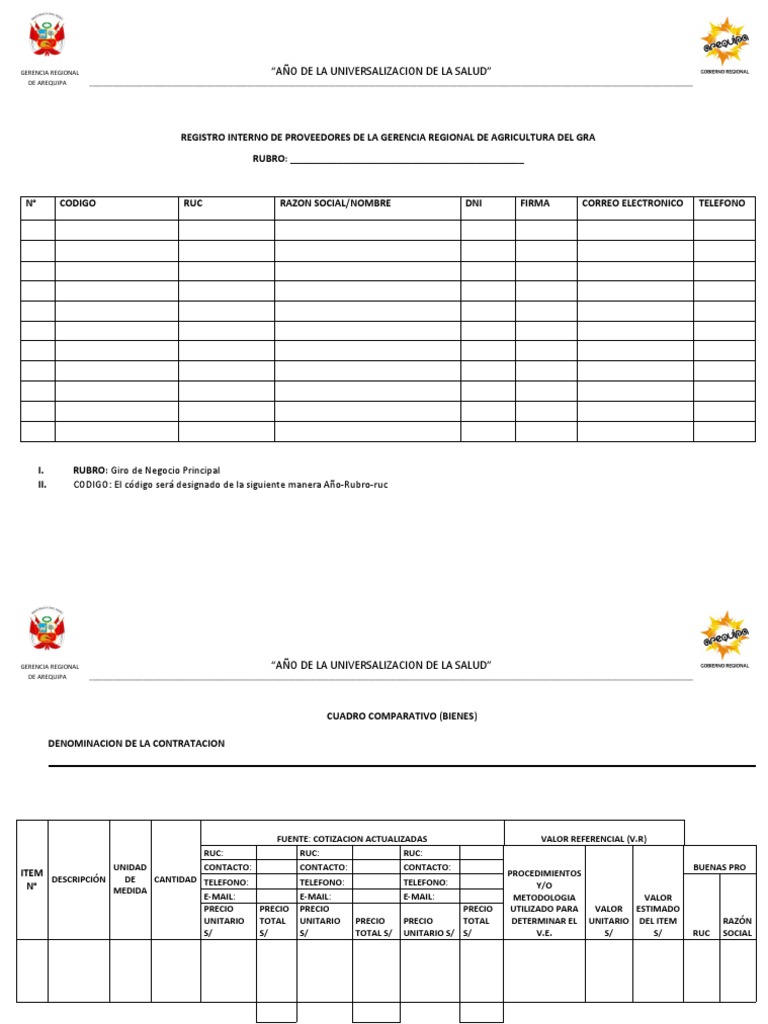 Formatos Cuadros | PDF | Business | Science