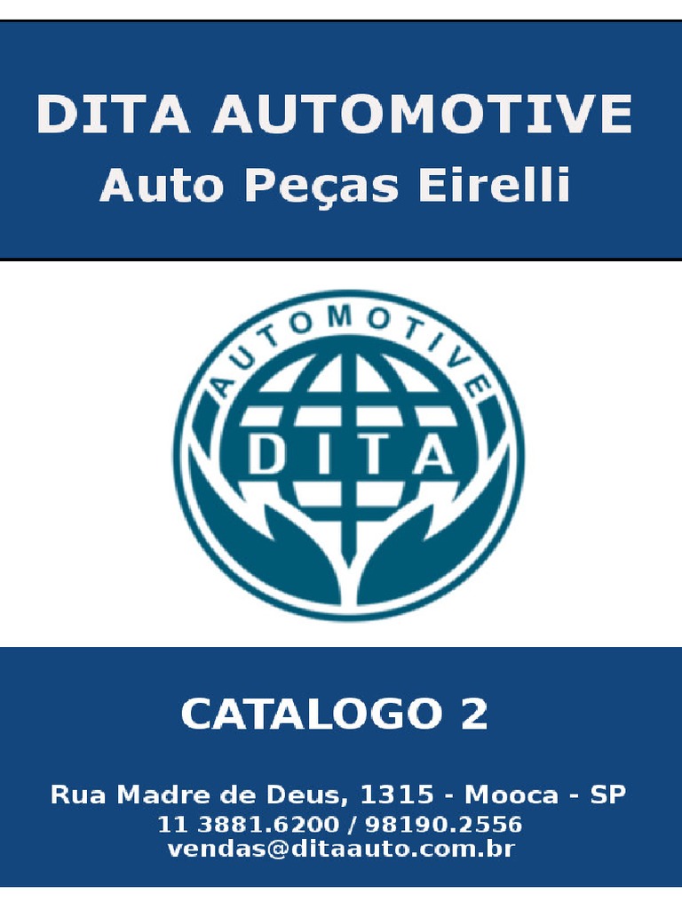 Dita Auto Catalogo 2 | PDF | Volkswagen | Opel