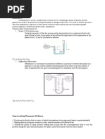 Principles of Hydrostatics Lesson2 | PDF | Pressure Measurement | Pressure