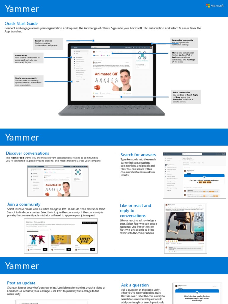 Que Es Yammer | PDF | Microsoft Outlook | Mobile App