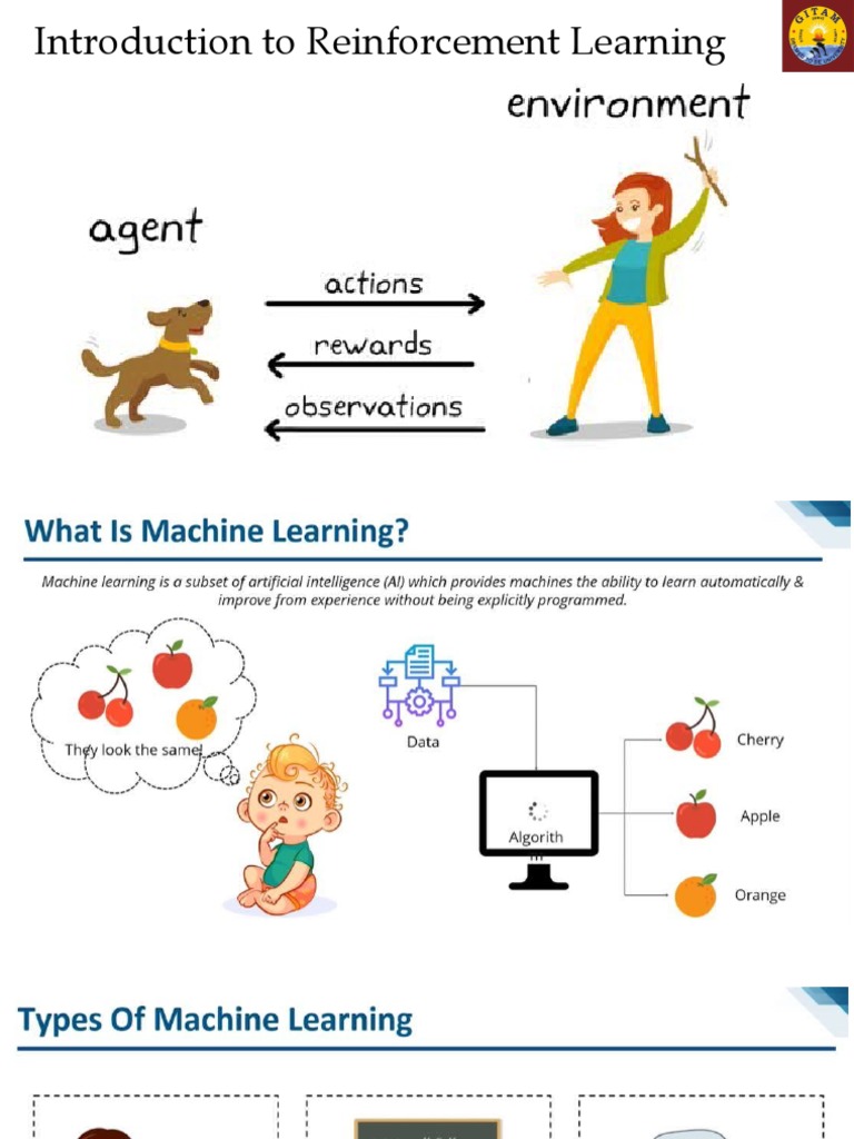 Reference PPT On Reinforcement Learning | PDF | Watson (Computer ...