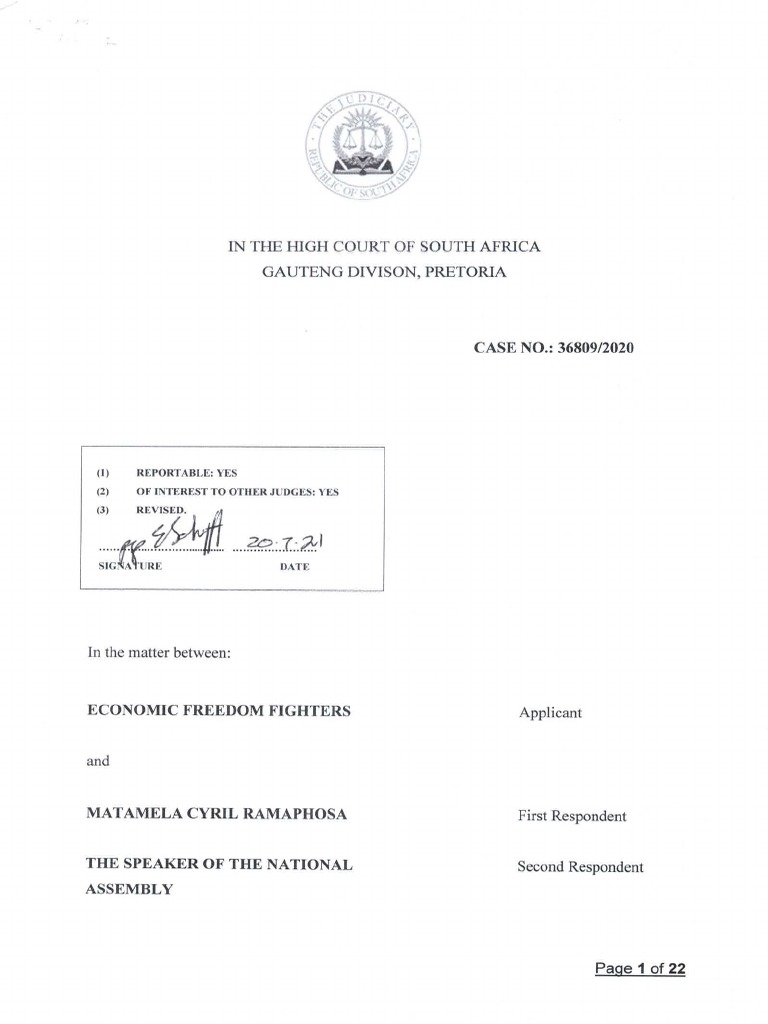 CR 17 Judgment | PDF