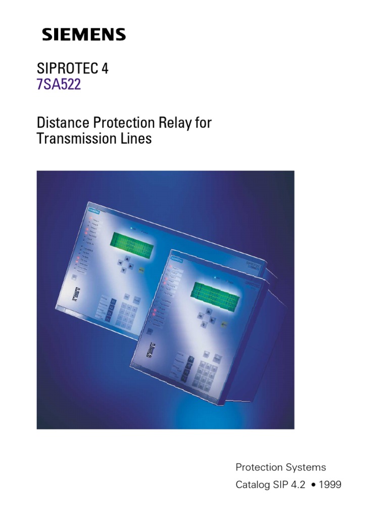 Distance Protection Relay1 | PDF