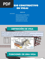 Proceso Constructivo de Vigas | PDF