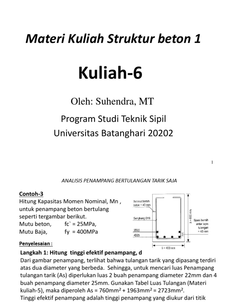 Kuliah 6 sb1 20202 | PDF | Metode & Bahan Ajar | Teknologi & Rekayasa