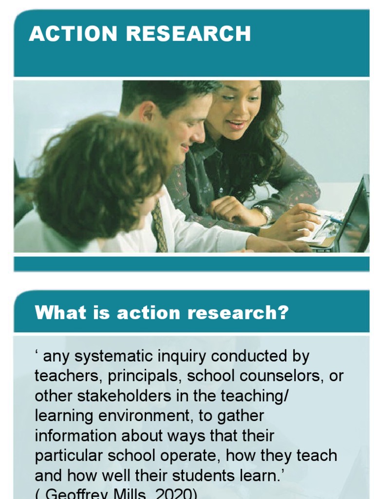 Action Research in Education Practices | PDF | Sampling (Statistics ...