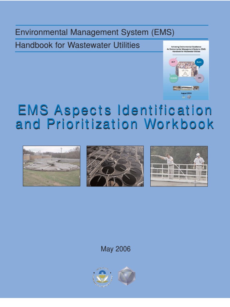EMS Aspect Impact Work Book | PDF | Sewage Treatment | Biodegradation