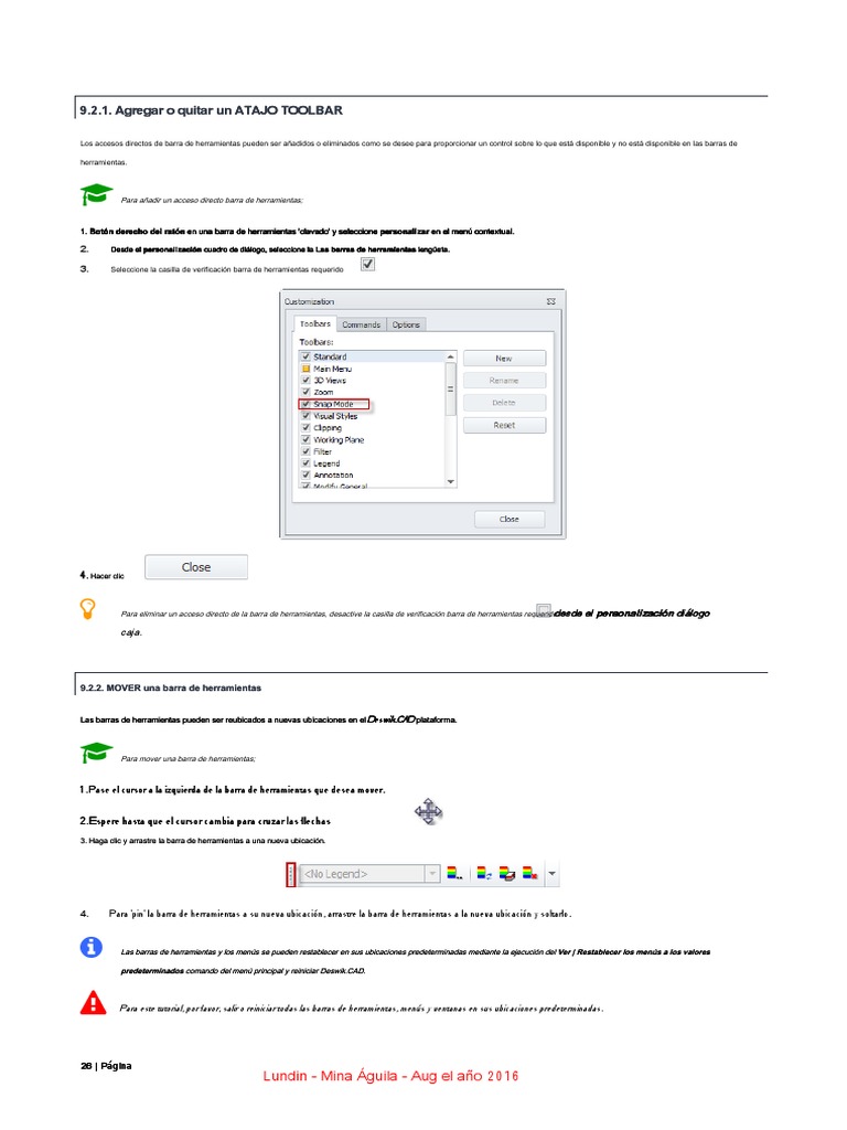 Introduccion A Deswik CAD (026-054) | PDF | Ventana (informática ...