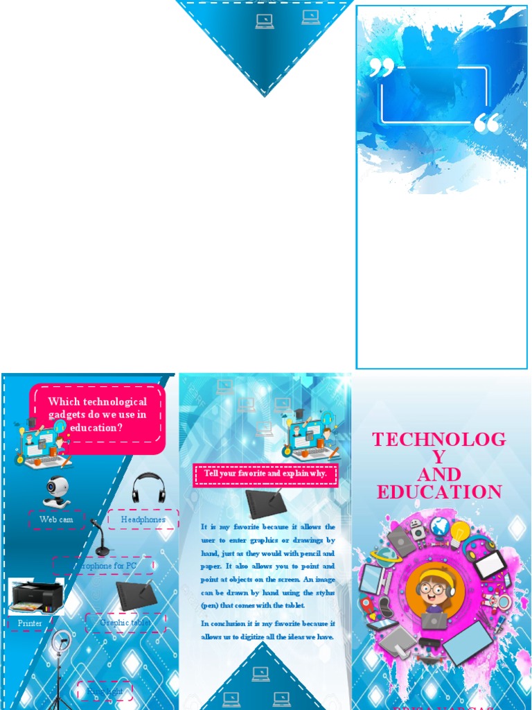 Triptico Ingles | PDF | Social Media | Popular Culture & Media Studies