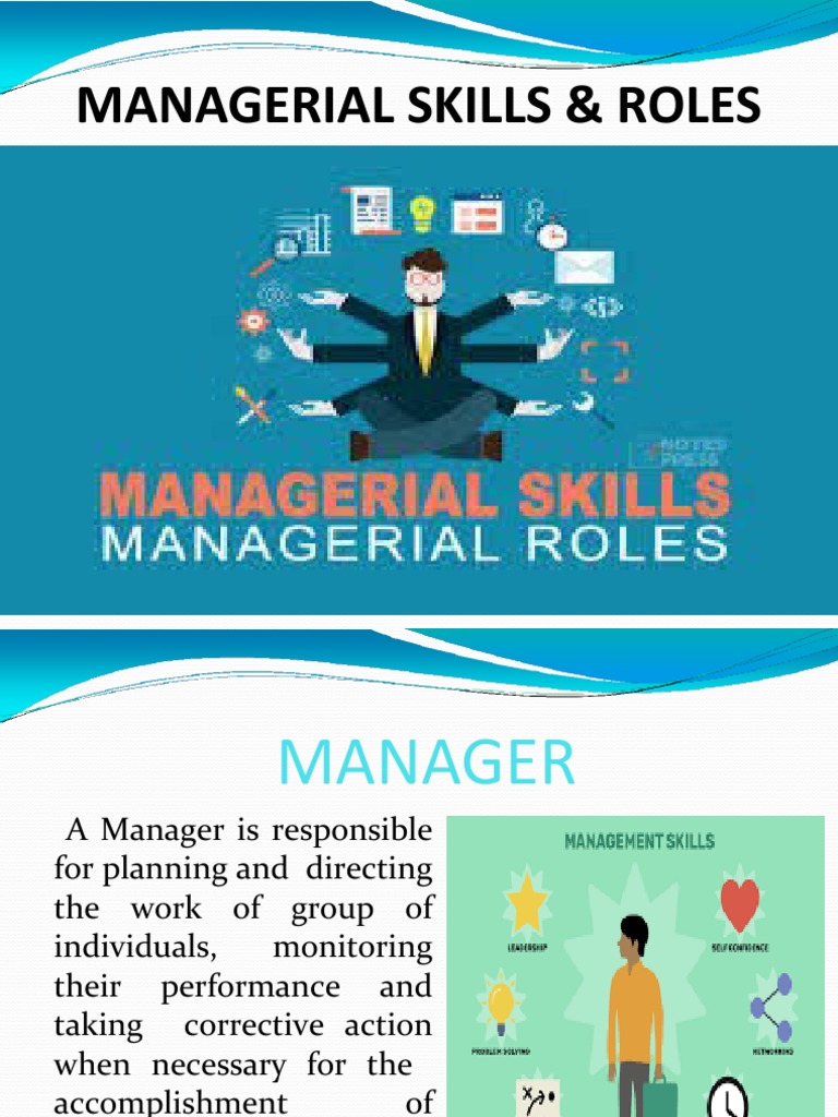 Managerial Roles and Skills 1.5 | PDF | Goal | Human Nature