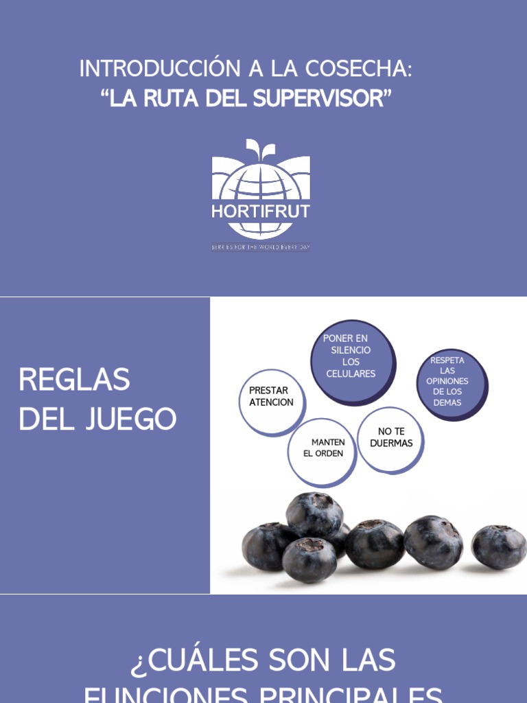 Introducción A La Cosecha. La Ruta Del Supervisor | PDF | Business ...