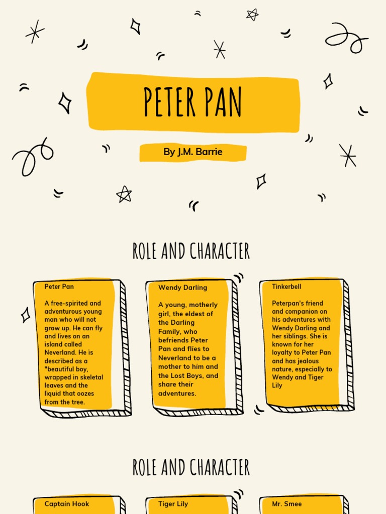 Peter Pan | PDF | Peter Pan | Lost Boys (Peter Pan)