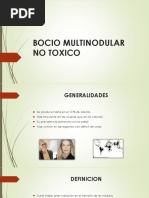 Clasificación del Bocio según OMS | PDF