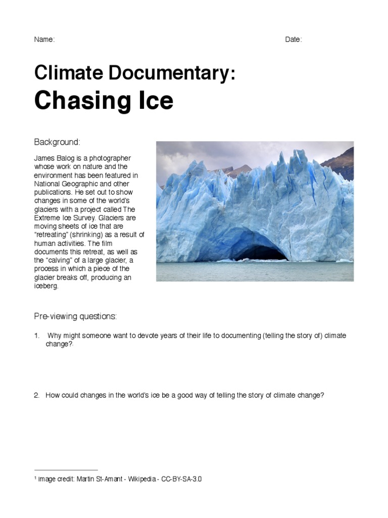 Chasing Ice: Climate Documentary | PDF