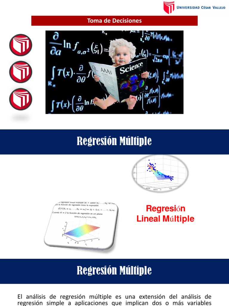 Regresión Múltiple | PDF | Análisis de regresión | Regresión lineal
