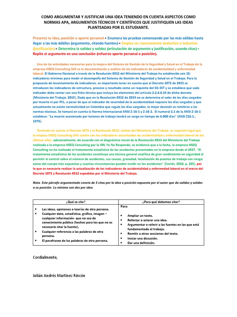 Ejemplo de Texto Argumentado y Justificado | PDF | Argumento | Science