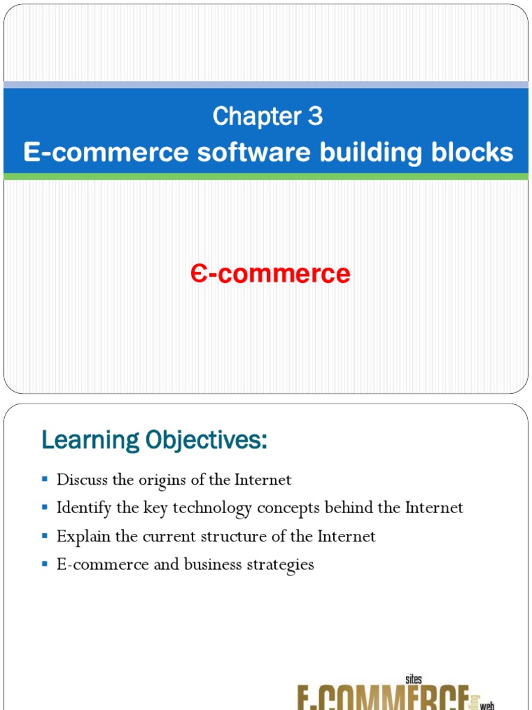Chapter - 3 - E-Commerce Building Block | PDF | Internet Protocols ...