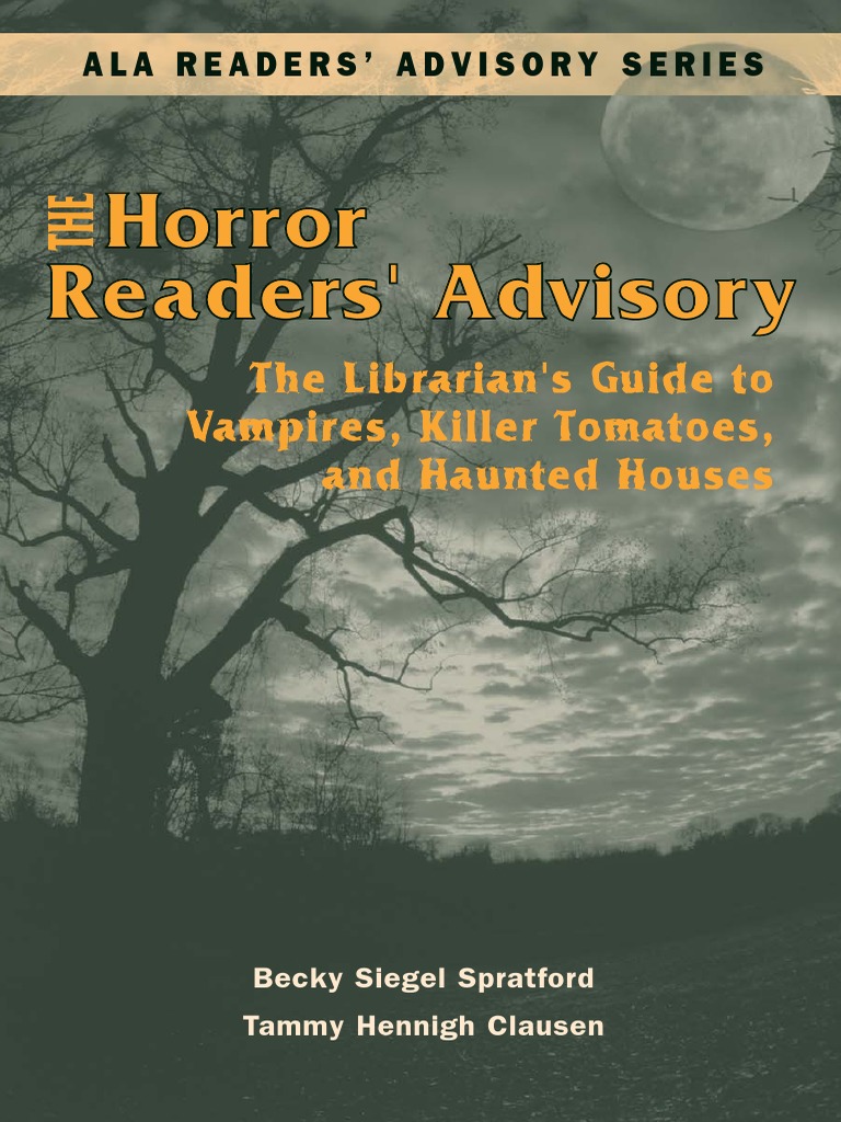 Becky S. Spratford & Tammy H. Clausen - The Horror Readers Advisory | PDF | Gothic Fiction ...