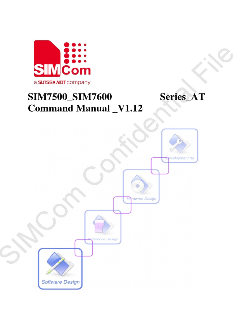 SIM7500 SIM7600 Series at Command Manual V1.12 | PDF | Telecommunications | Computer Networking