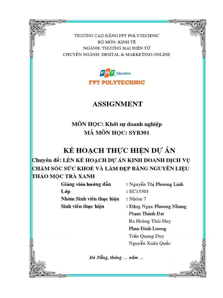 Kế Hoạch KSDN Final | PDF