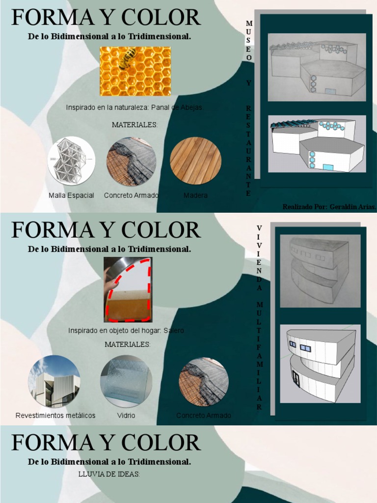 Diseño Espacial y Materiales | PDF | Geometría | Geometria clasica