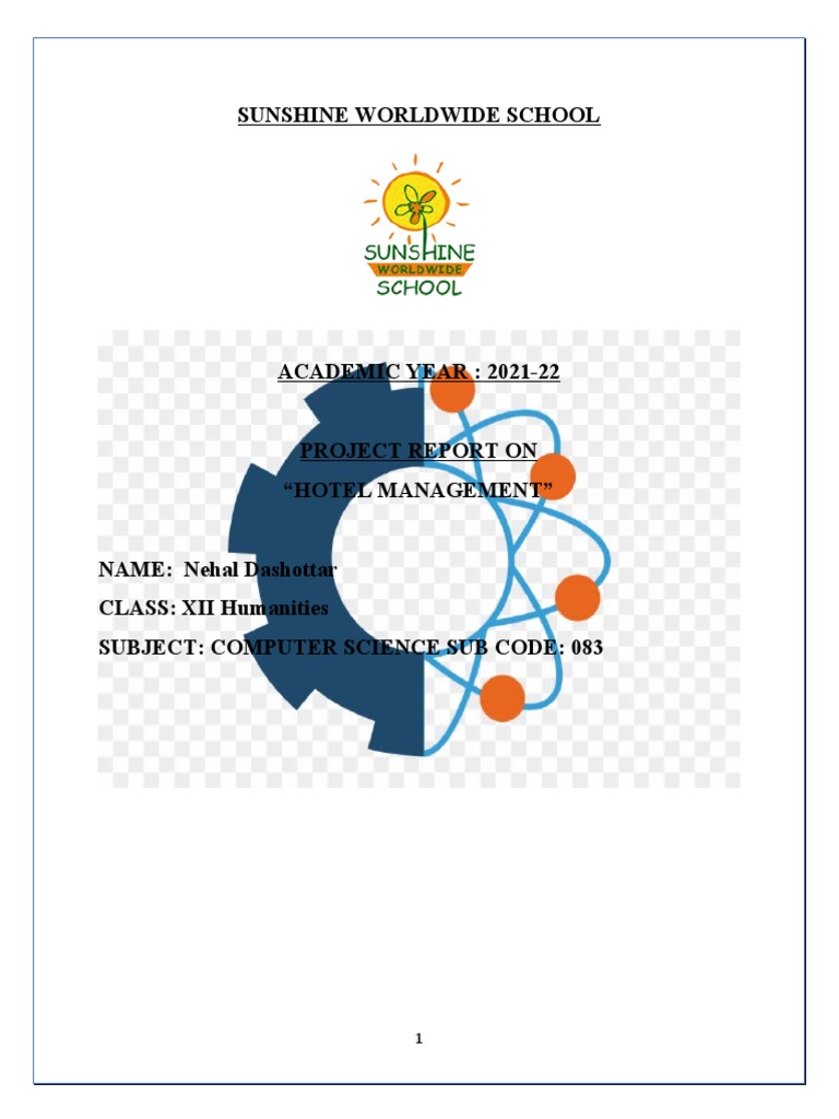 CS Project Class 11 | PDF | Software Testing | System